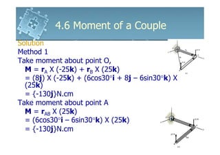 6161103 4.6 moment of a couple | PDF