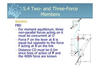 6161103 5.4 two and three-force members | PDF