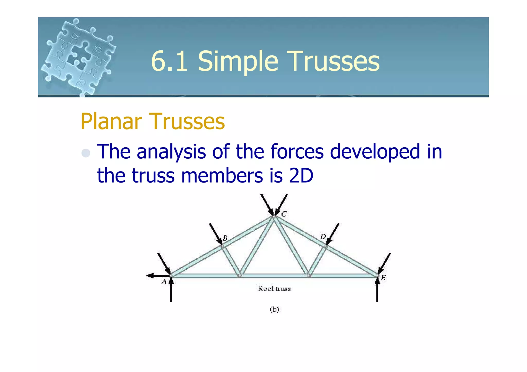 6161103 6.1 simple trusses | PDF
