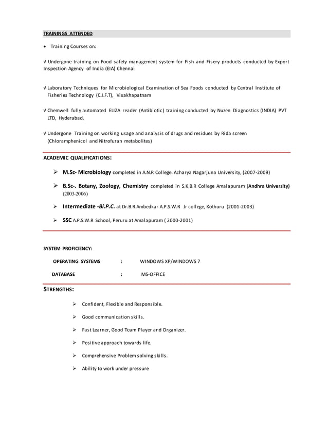 MURALI CV | PDF
