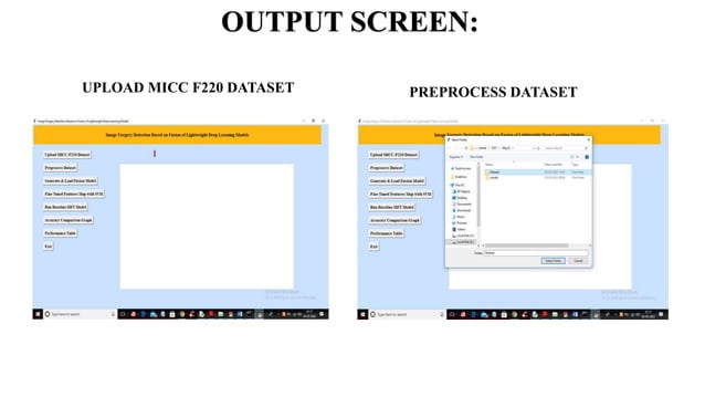 Image Forgery Detection Using Deep Learning Pptx Computing