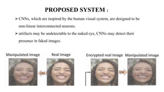 image forgery detection using deep learning | PPTX