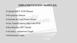 image forgery detection using deep learning | PPTX