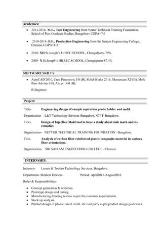 Resume shyam | PDF
