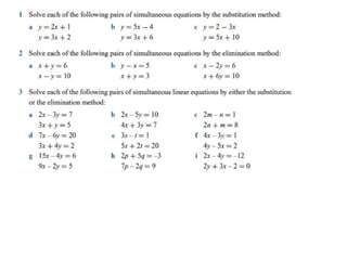Linear Equations | PPT