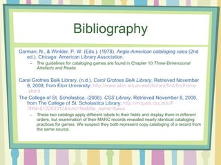 Cataloging Games | PPT
