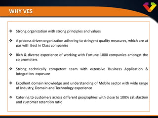 VES-Company Profile | PPT