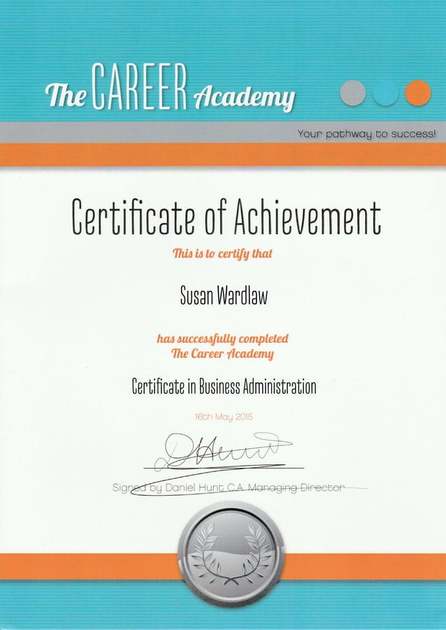 Certificate in Business Administration | PDF