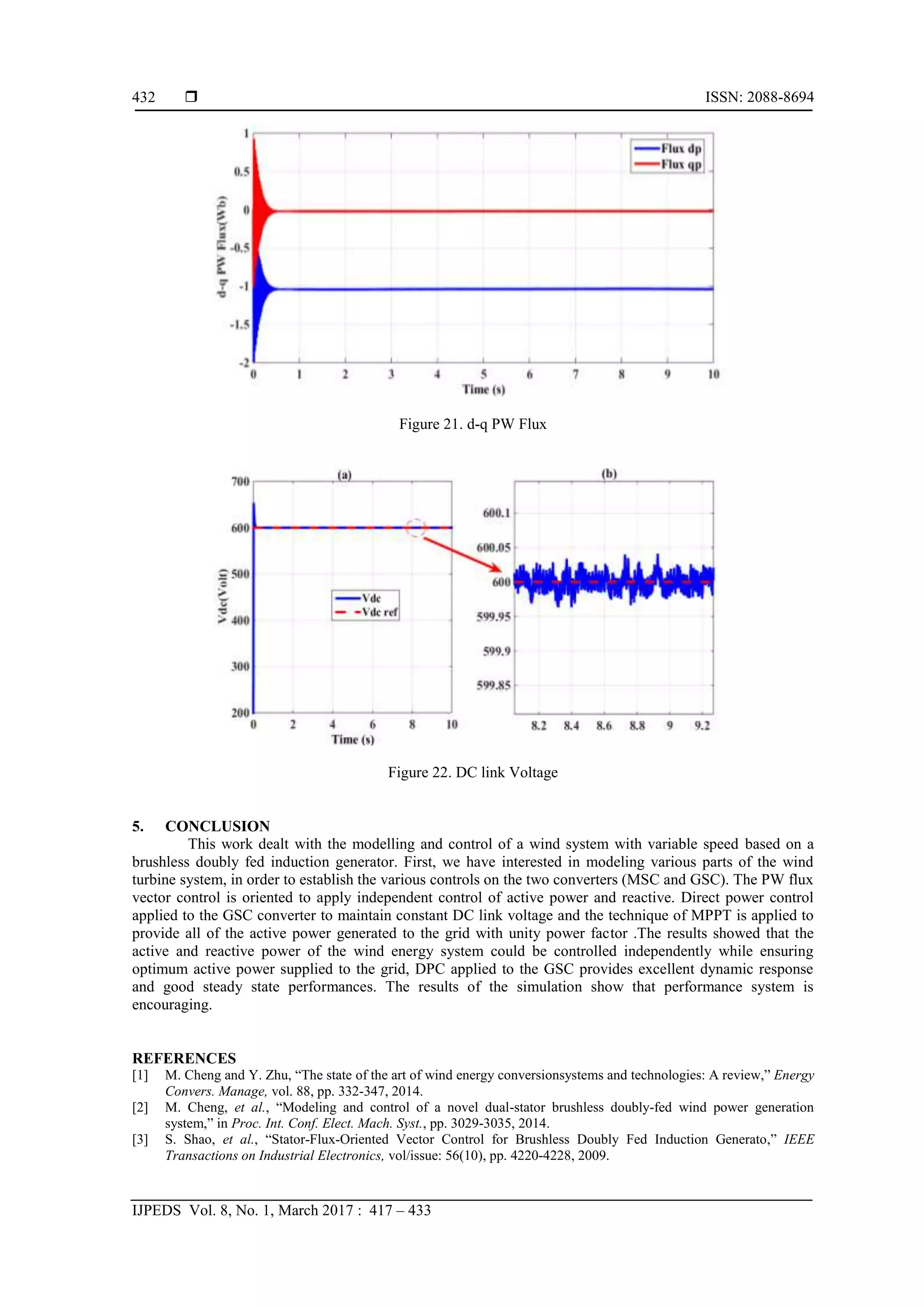 Direct Power Control Of Brushless Doubly Fed Induction Generator Used