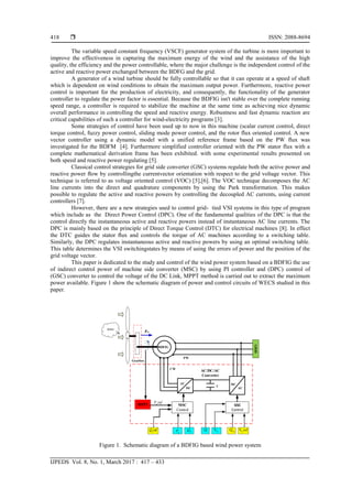 Direct Power Control of Brushless Doubly-fed Induction Generator Used in Wind Energy Conversion ...