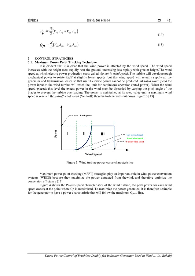 Direct Power Control of Brushless Doubly-fed Induction Generator Used in Wind Energy Conversion ...