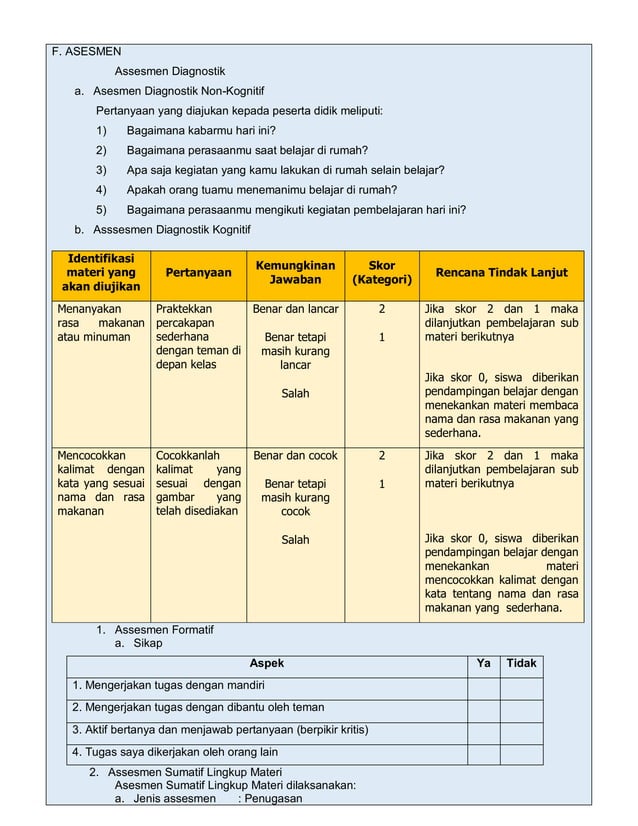 MODUL AJAR IPAS KELAS V Tentang Rantai Makanan dan Ekosistem | PDF