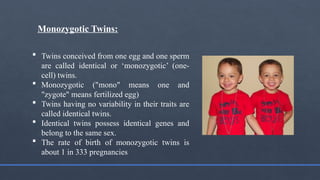 617087293-Monozygotic-twins.pptx identical twins | PPTX