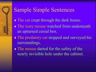 sentence structure | PPT