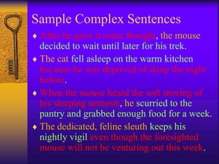 sentence structure | PPT