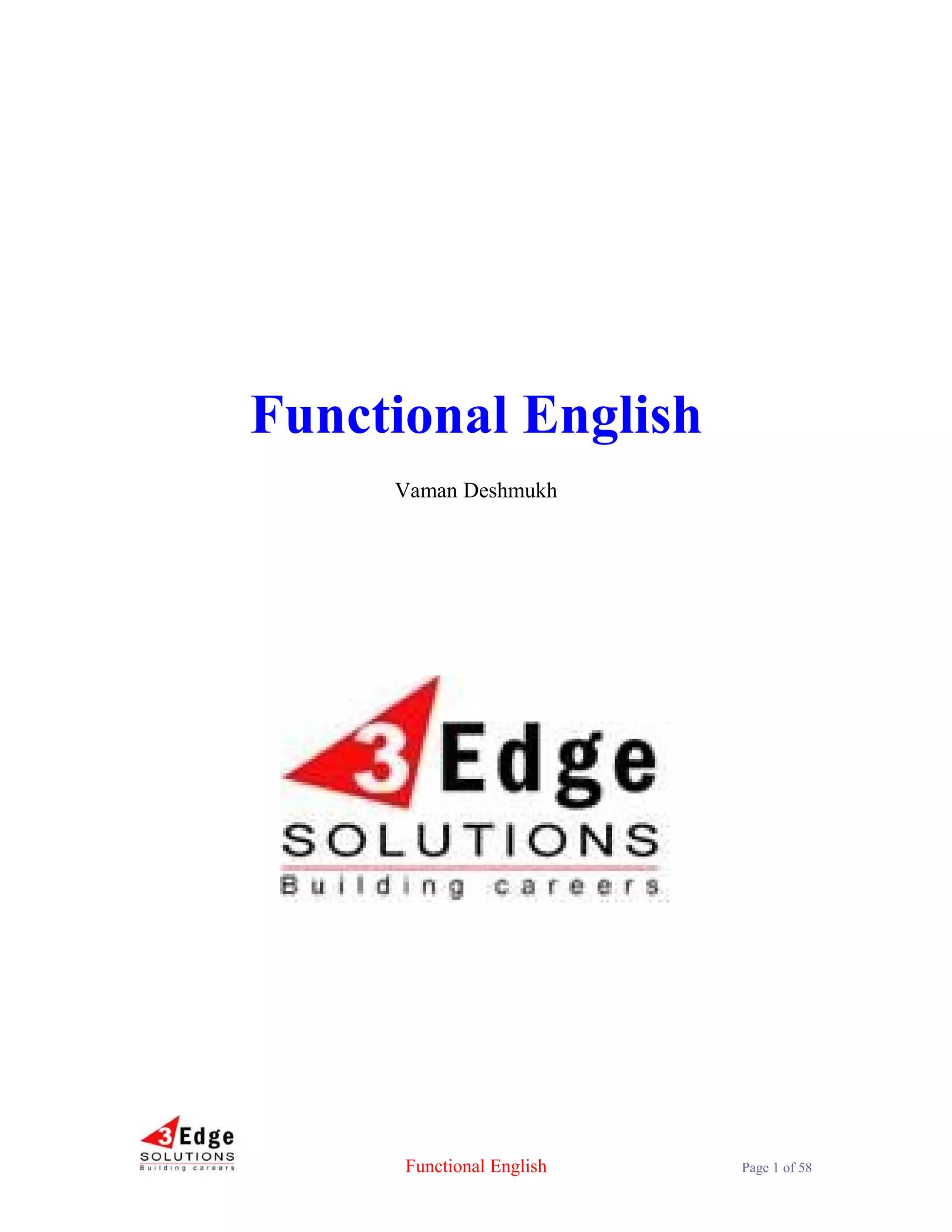 61739515 functional-english-grammar | PDF