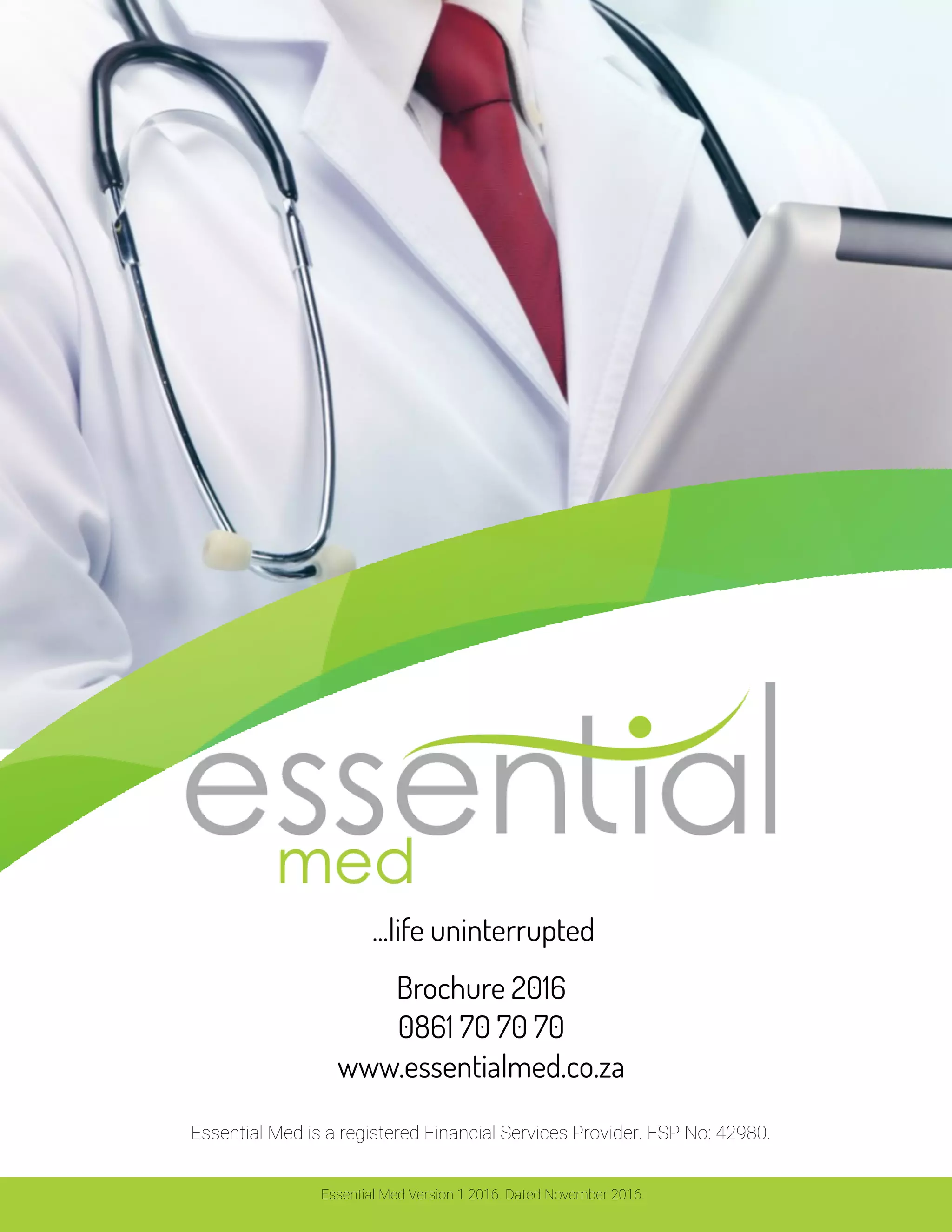 Brochure Essential Med Nov 2016 | PDF