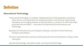 Educational Technology | PPT