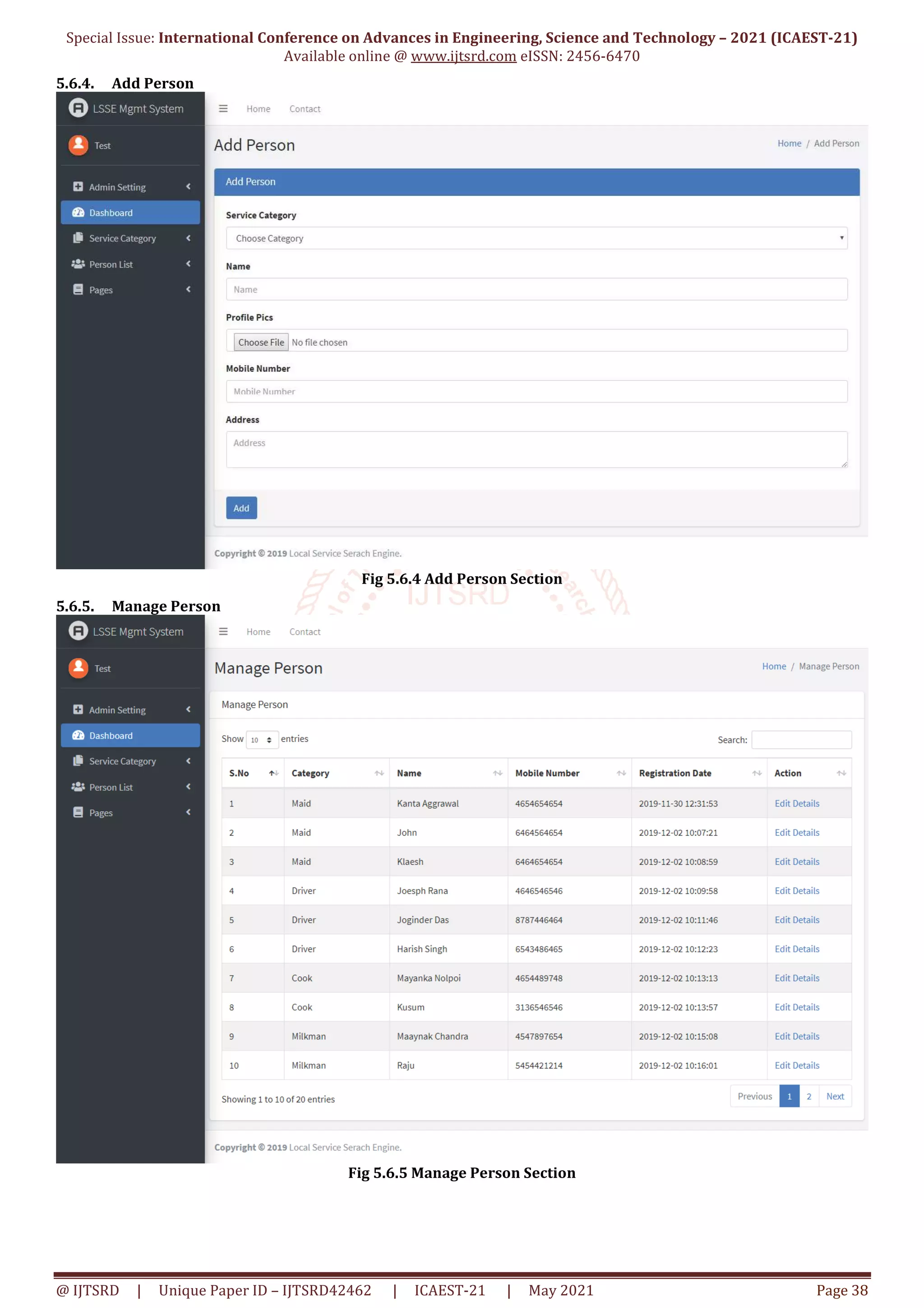 Local Service Search Engine Management System LSSEMS | PDF