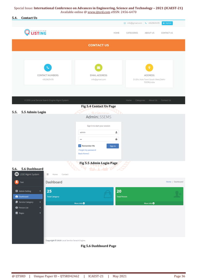 Local Service Search Engine Management System LSSEMS | PDF