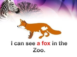 Animals at the zoo | PPS