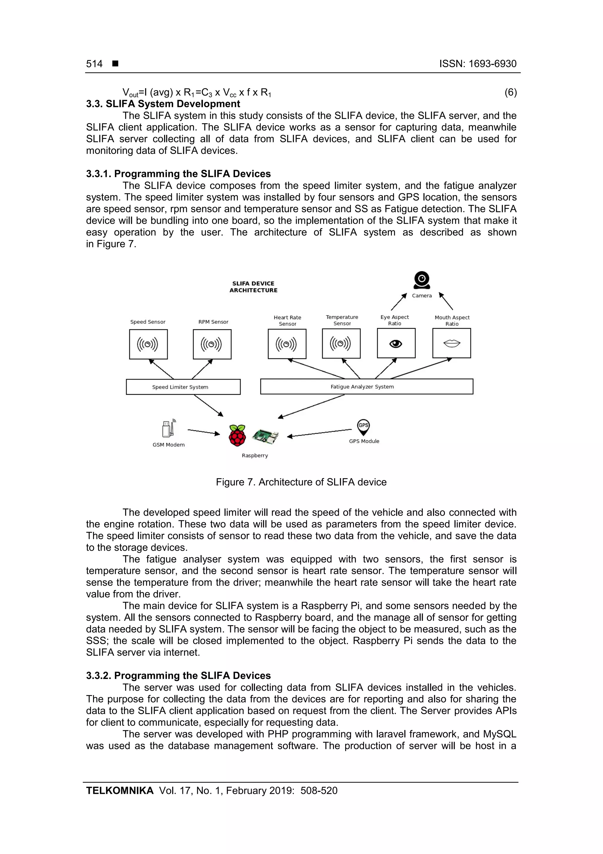 Speed limiter integrated fatigue analyzer (SLIFA): engineering design ...