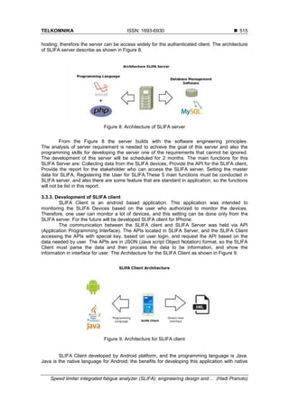 Speed limiter integrated fatigue analyzer (SLIFA): engineering design ...