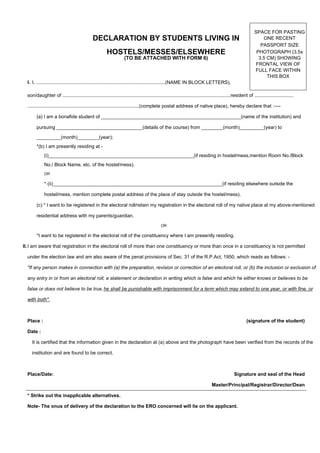 618388 form6 | PDF | Elections | Politics