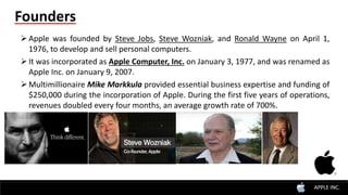 Apple Inc - Rise of Apple Co as a Brand | PPTX