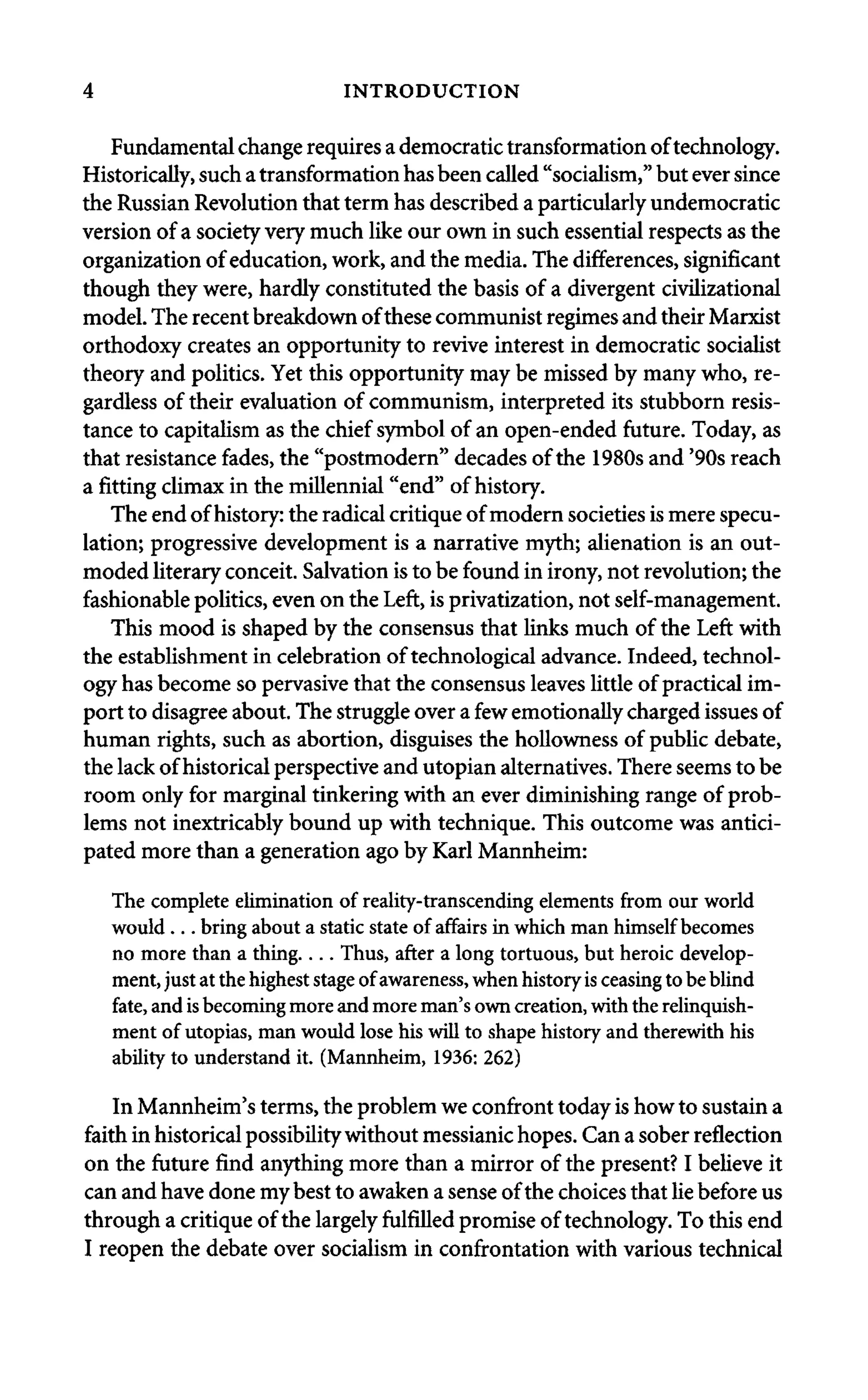 Transforming technology a critical theory revisited Feenberg | PDF