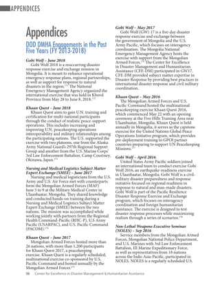 Disaster Management Reference Handbook | Mongolia | PDF
