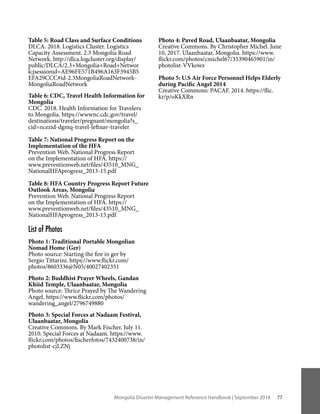 Disaster Management Reference Handbook | Mongolia | PDF