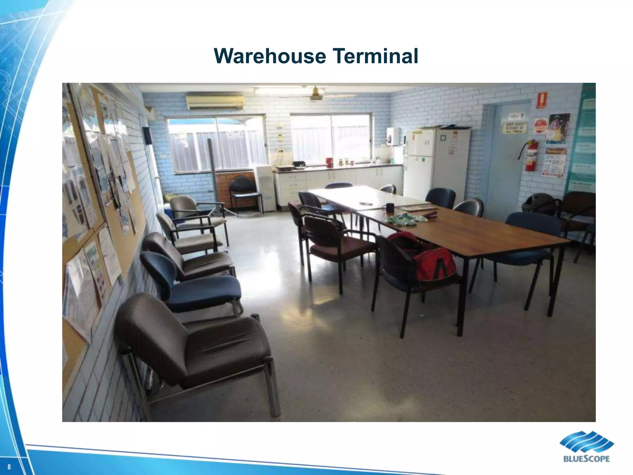 Rail Terminal & Warehouse crib room upgrade | PPTX