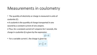 619146781-coulometry and the techniques involved in it.pptx