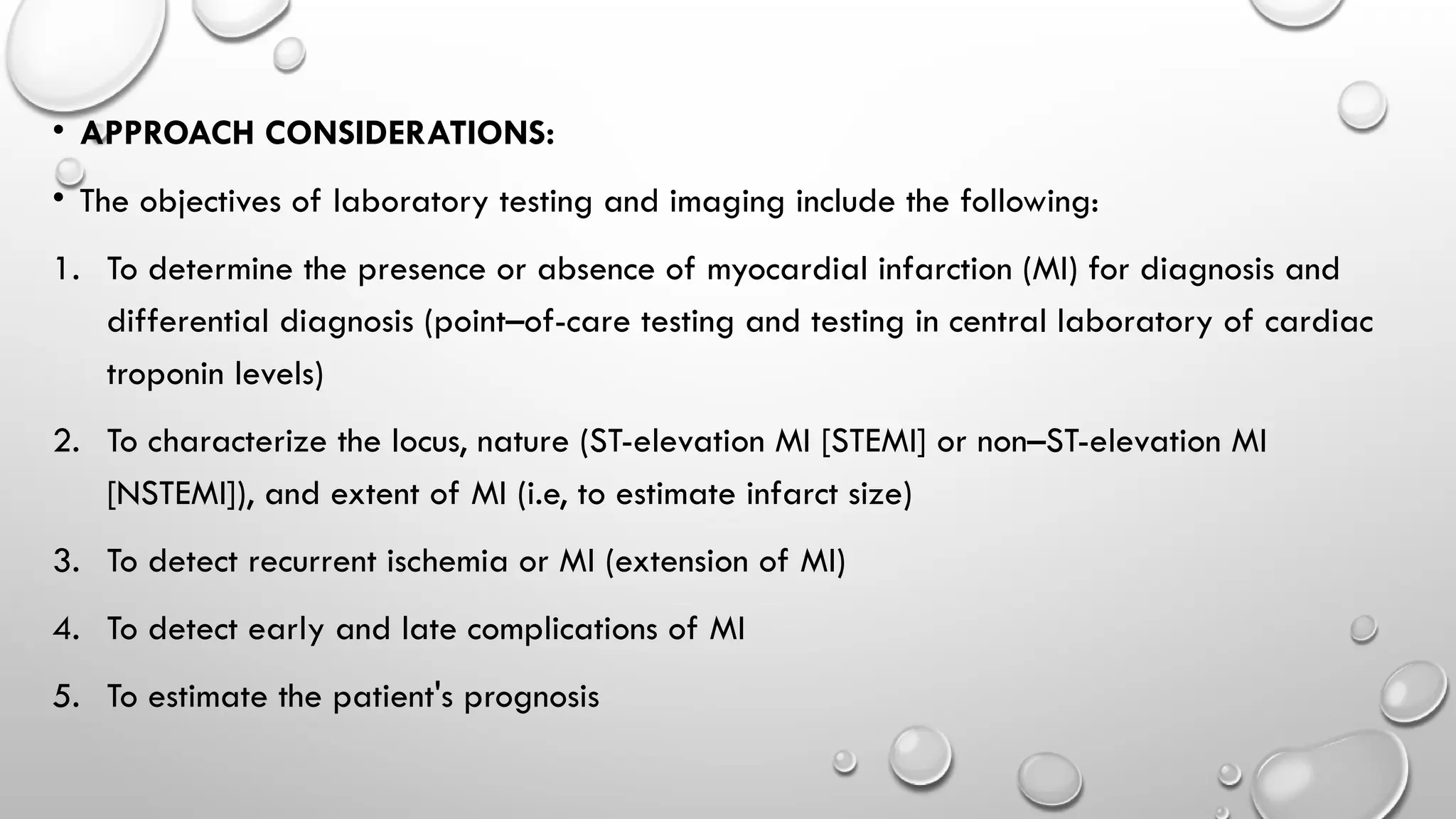 Laboratory Diagnostics of Myocardial Infarction, Myocarditis and Heart ...