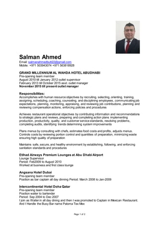 salman CV | DOCX