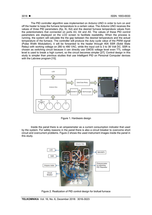 PID Control Design for Biofuel Furnace using Arduino | PDF | Power and Energy Industry | Industries