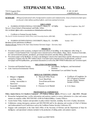 Vidal_Stephanie_Resume_2 page | PDF