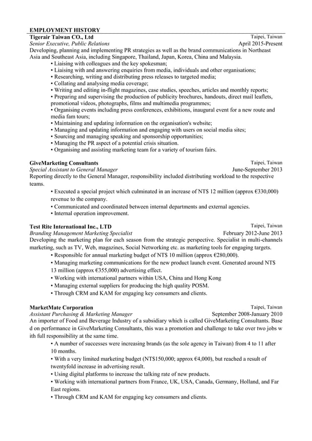 Emily Yu_CV_English version_v2 12062016 | PDF