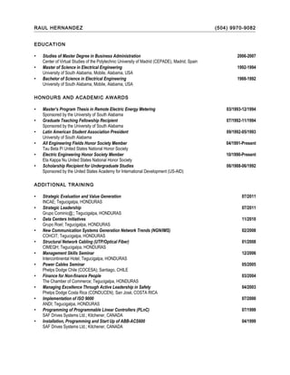 RAUL HERNANDEZ CV | DOC