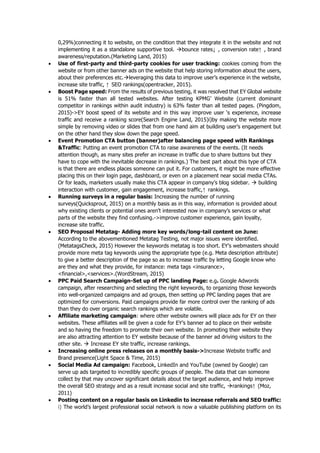 EY Report_Digital Marketing Plan | PDF