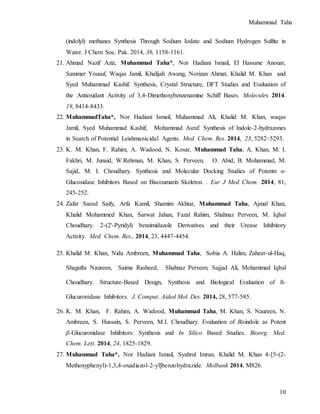 Muhammad Taha cv | PDF