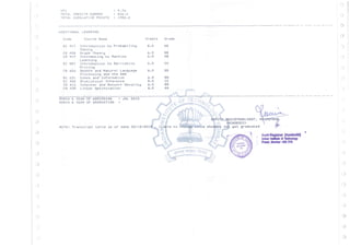 official_transcript | PDF
