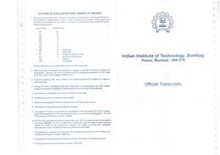 official_transcript | PDF