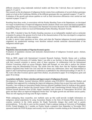 Adebambo cv | PDF | Agriculture | Industries