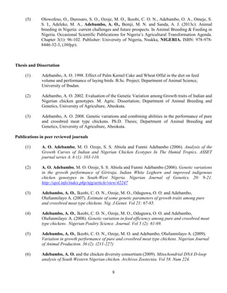 Adebambo cv | PDF
