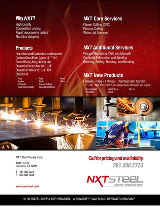NXT Flyer -2 page | PDF