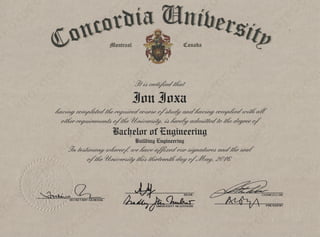 Bachelors Degree In Engineering