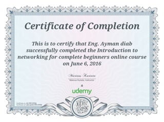Introduction to networking for complete beginners | PDF
