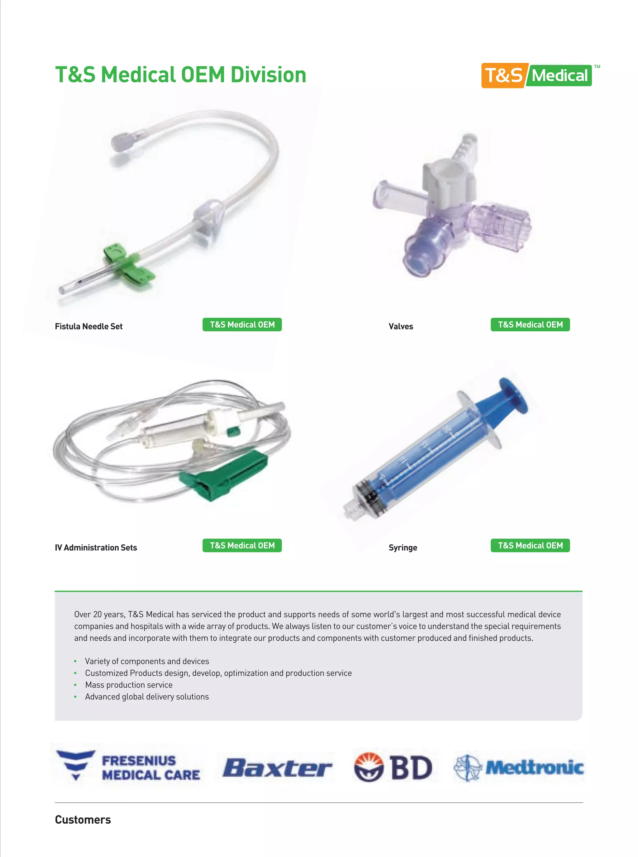 T&S Medical Brochure 2016-2017 | PDF | Healthcare Industry | Industries